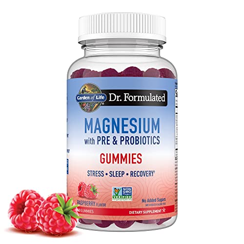 Garden of Life magnesium gummies raspberry