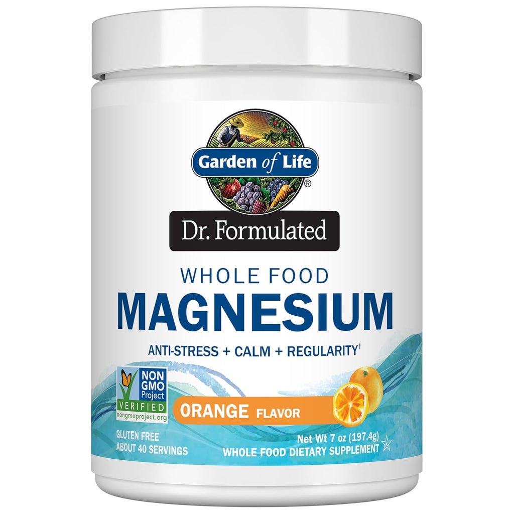 Garden of Life magnesium powder for relaxation