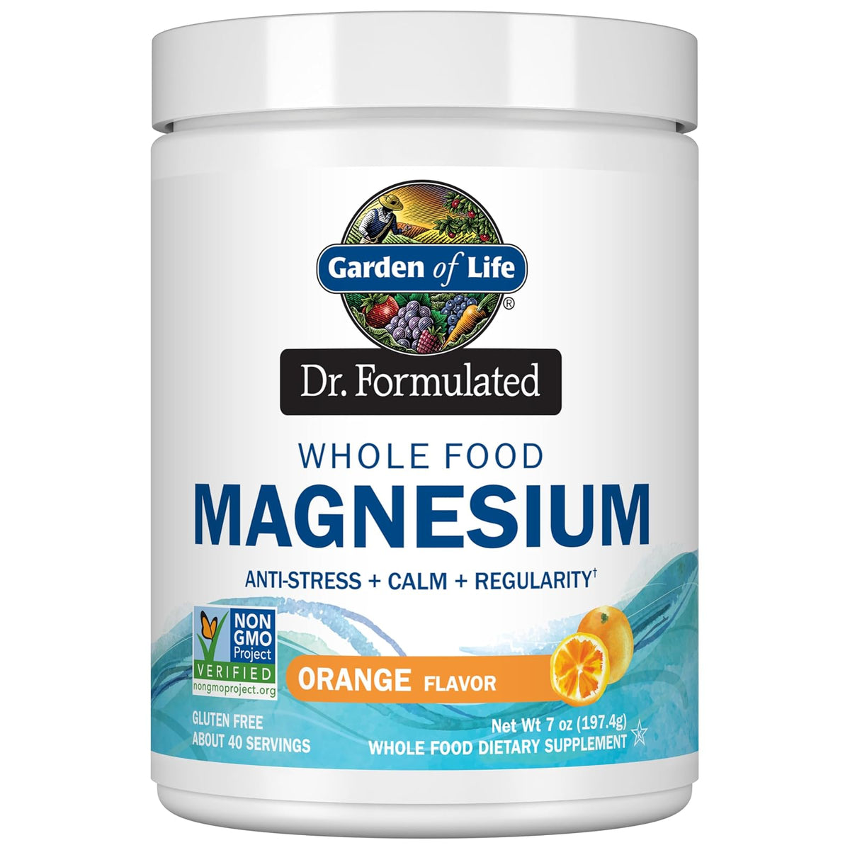 Garden of Life magnesium powder for relaxation
