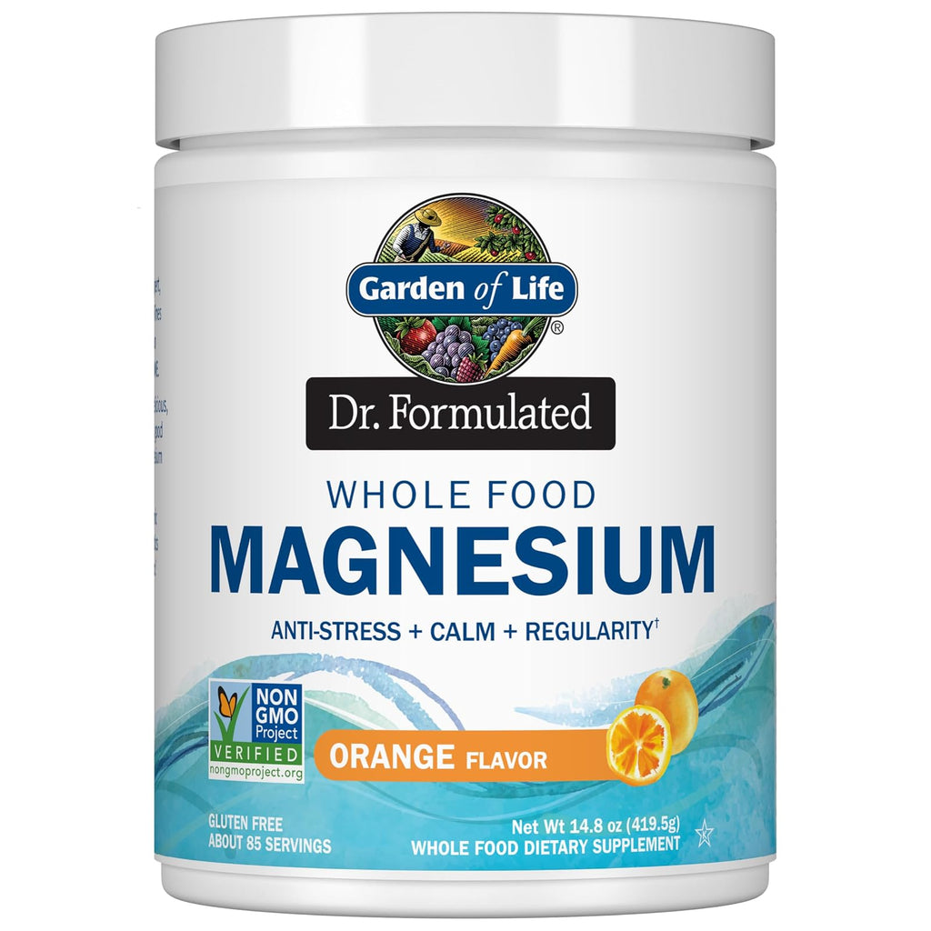 Garden of Life magnesium powder for relaxation