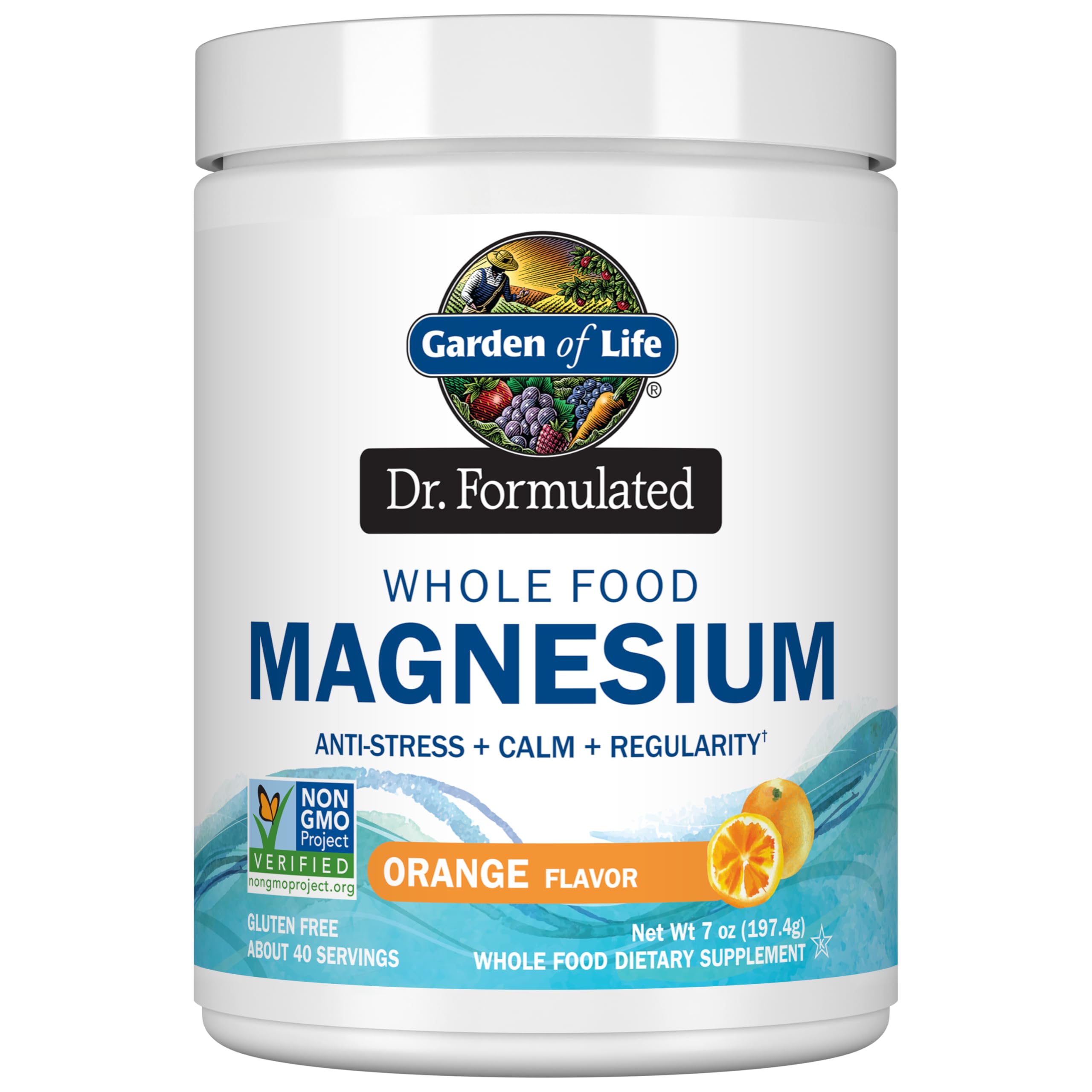 Garden of Life magnesium powder supplement