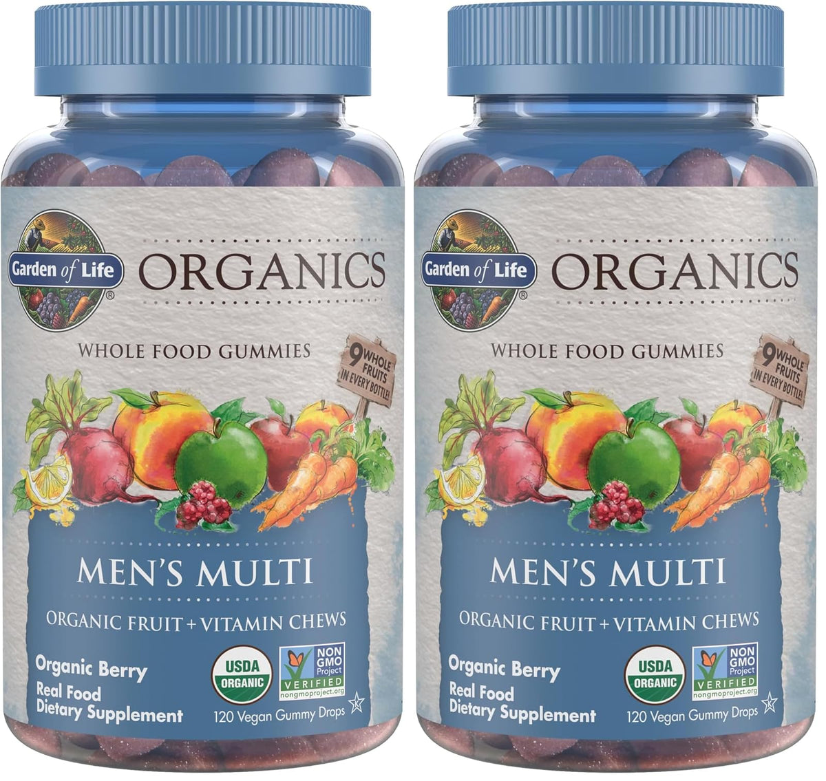 Garden of Life men's gummy vitamins