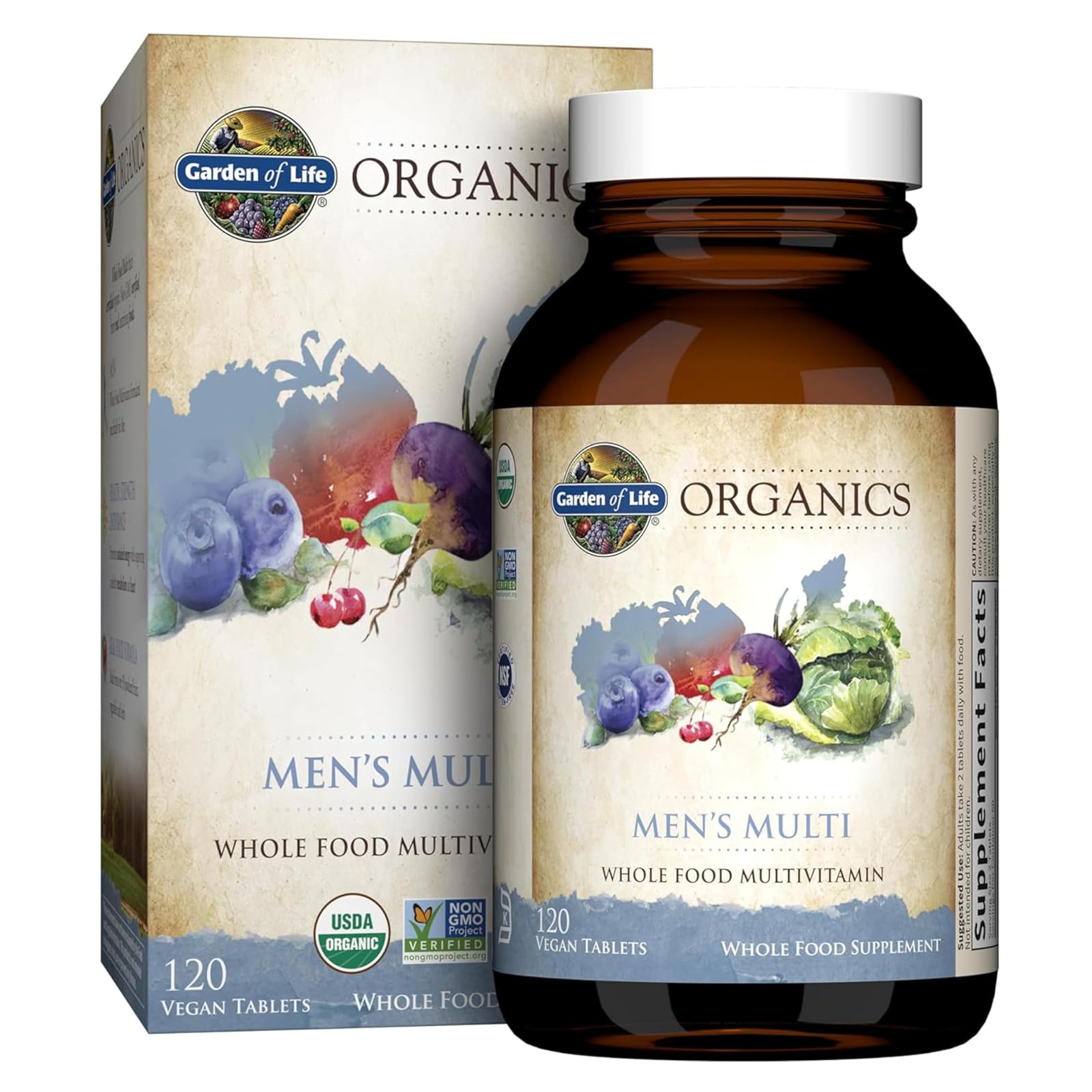 Garden of Life men's multivitamins