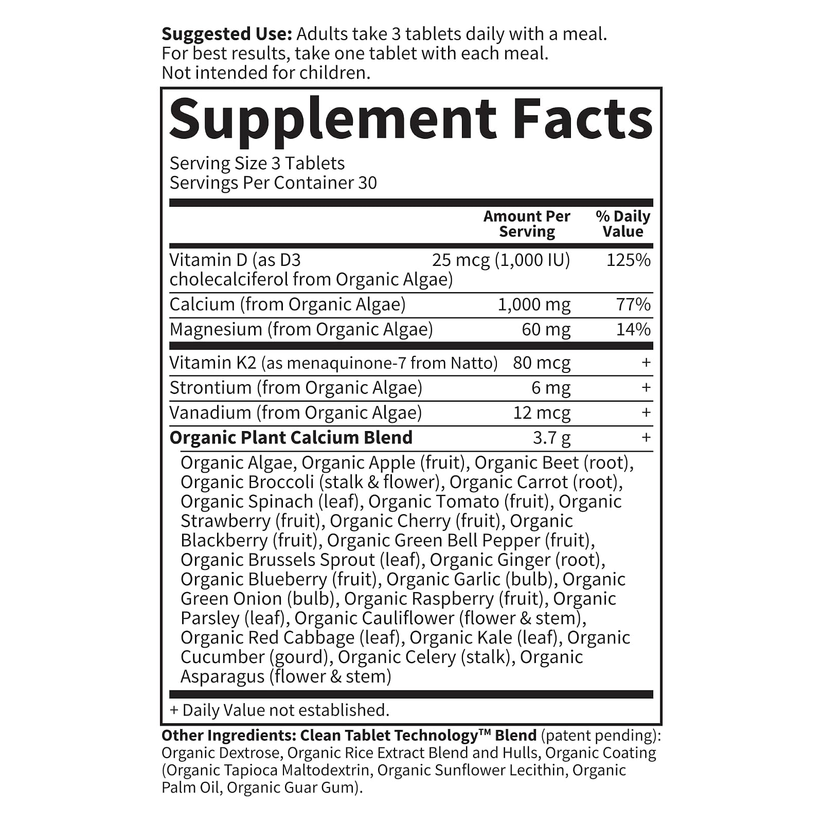 Garden of Life mineral supplement for vitality