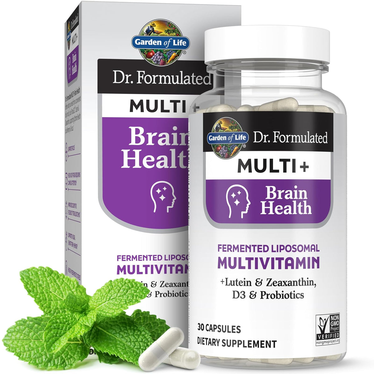 Garden of Life multivitamins for brain health