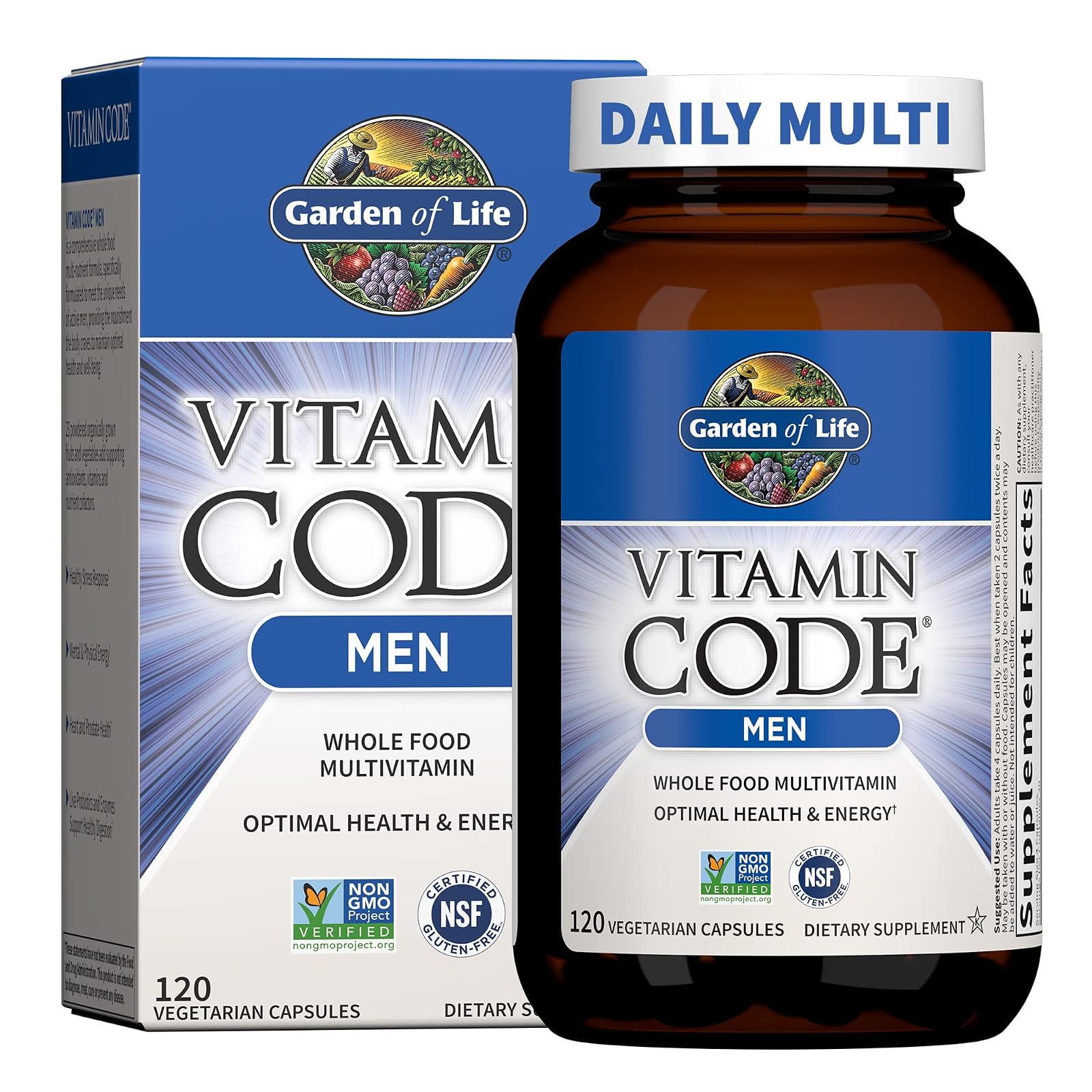 Garden of Life multivitamins for men