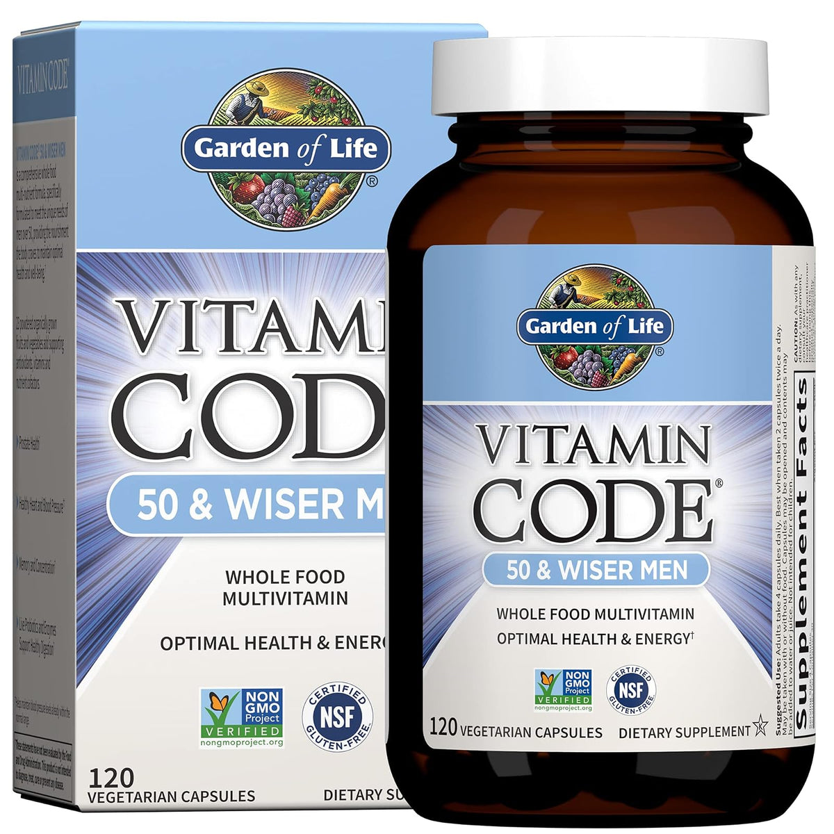 Garden of Life multivitamins for men