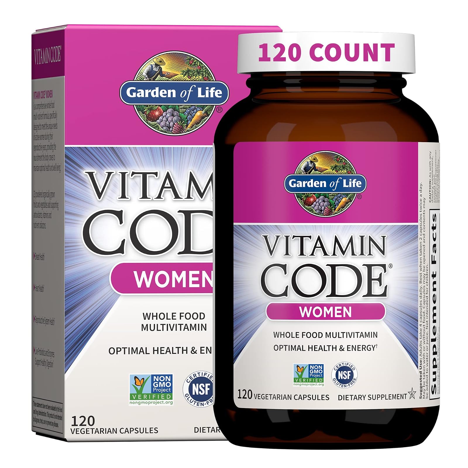 Garden of Life multivitamins for women