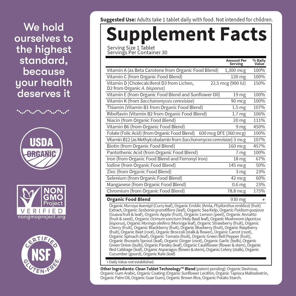 Garden of Life prenatal vitamins for baby