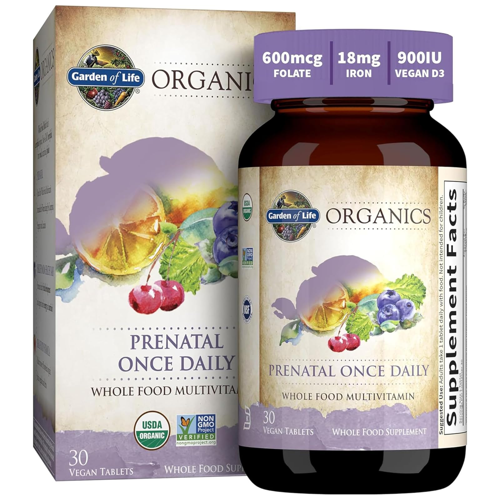Garden of Life prenatal vitamins for moms