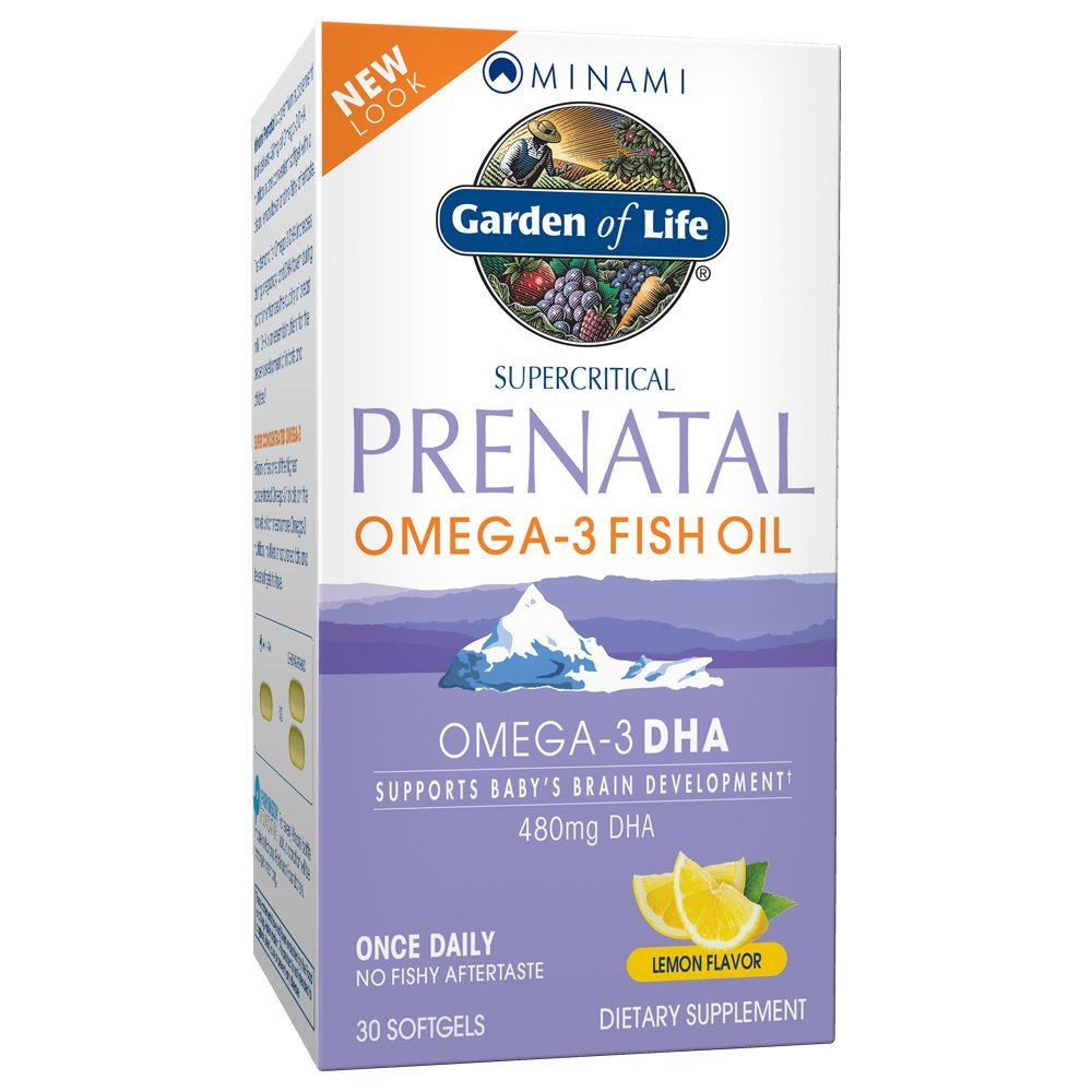 Garden of Life prenatal vitamins softgels