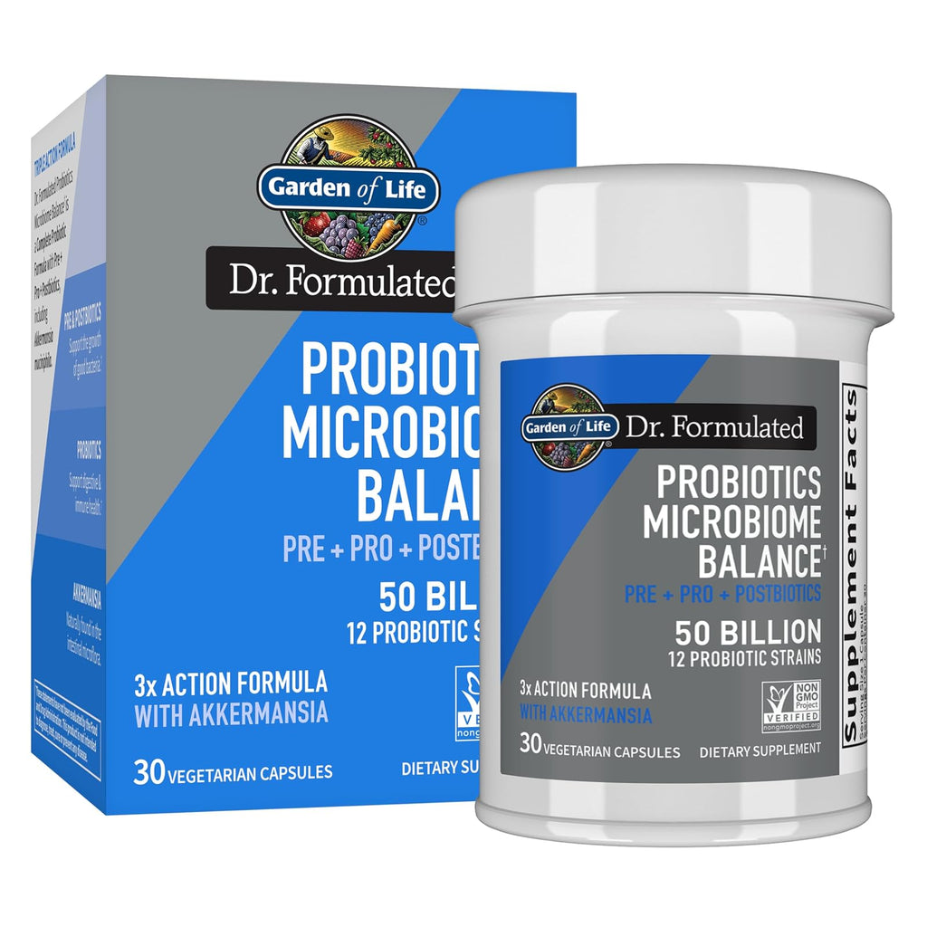 Garden of Life probiotic capsules