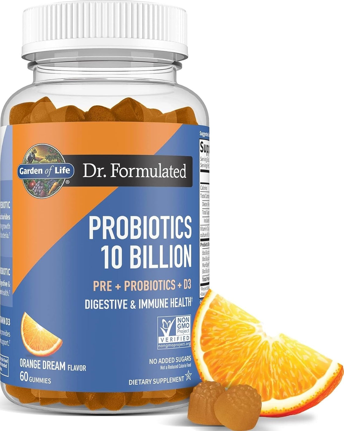 Garden of Life probiotic gummies for digestion