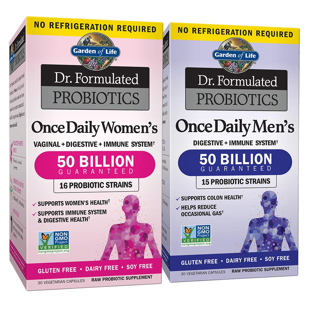 Garden of Life probiotics for digestive health