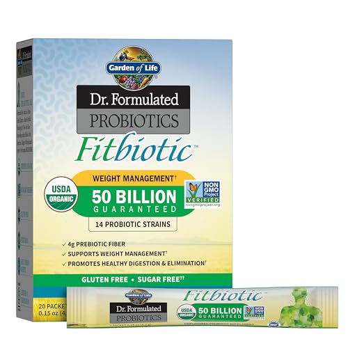 Garden of Life probiotics powder packets