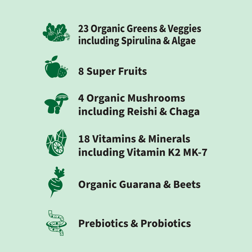 Garden of Life spirulina health benefits
