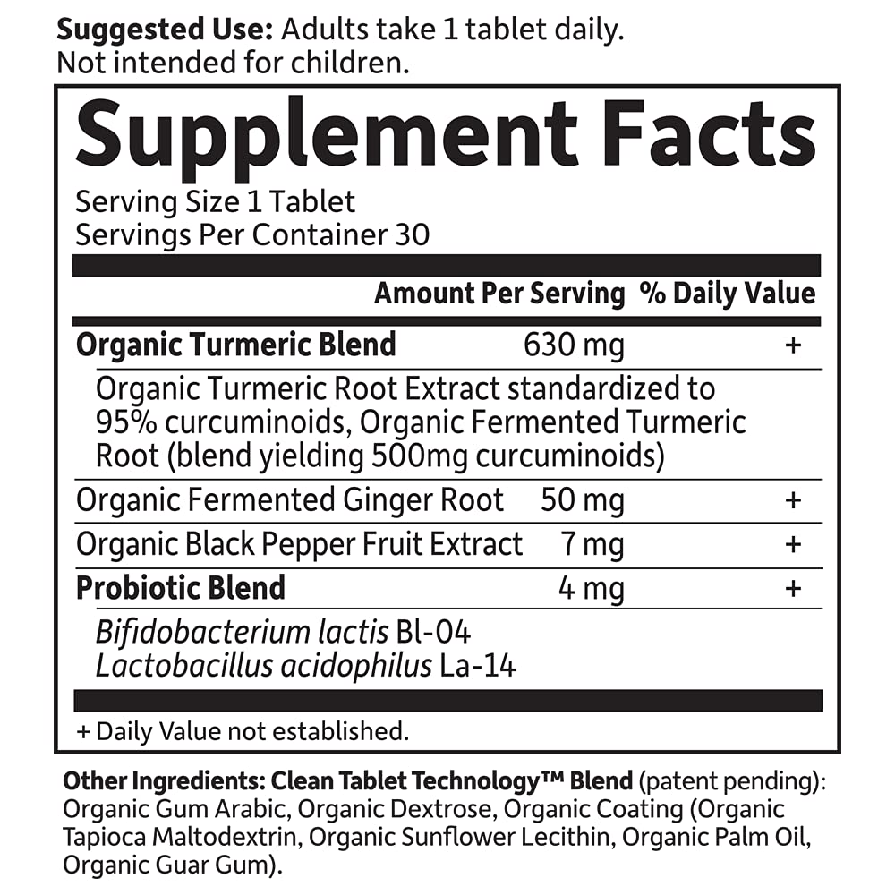Garden of Life turmeric for joint support