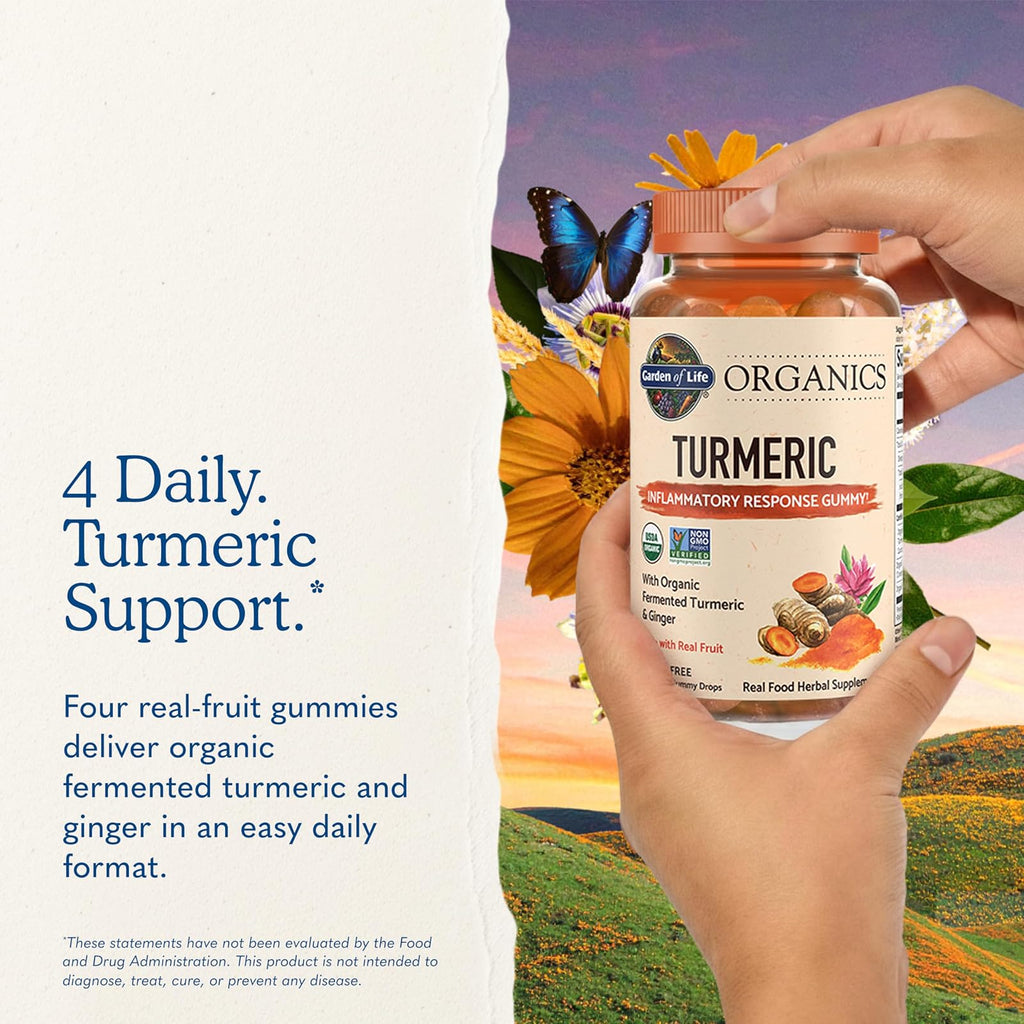 Garden of Life turmeric gummies for digestive health