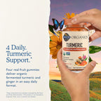 Garden of Life turmeric gummies for digestive health