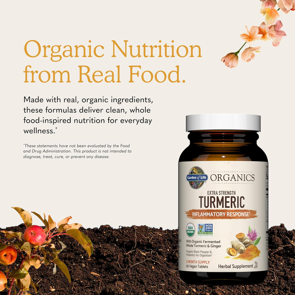 Garden of Life turmeric health benefits