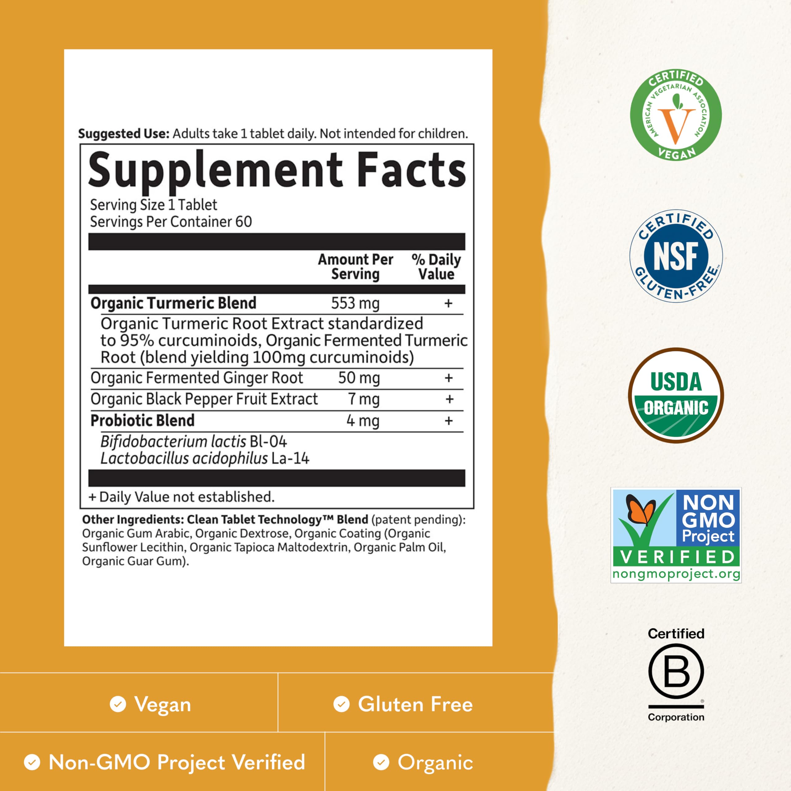 Garden of Life turmeric health support
