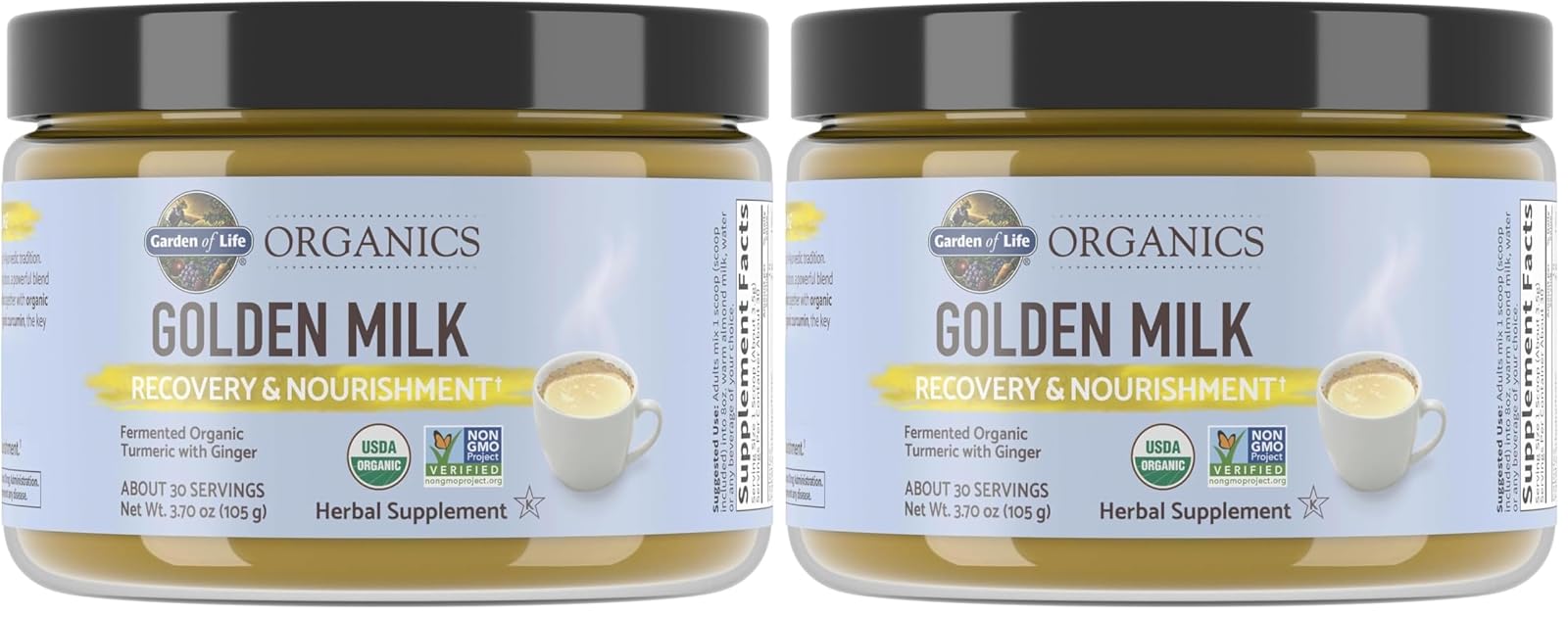 Garden of Life turmeric recovery powder