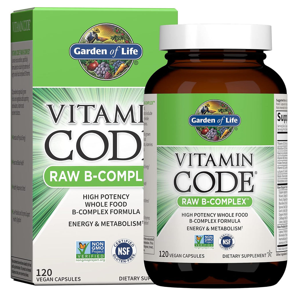Garden of Life vitamin b complex capsules