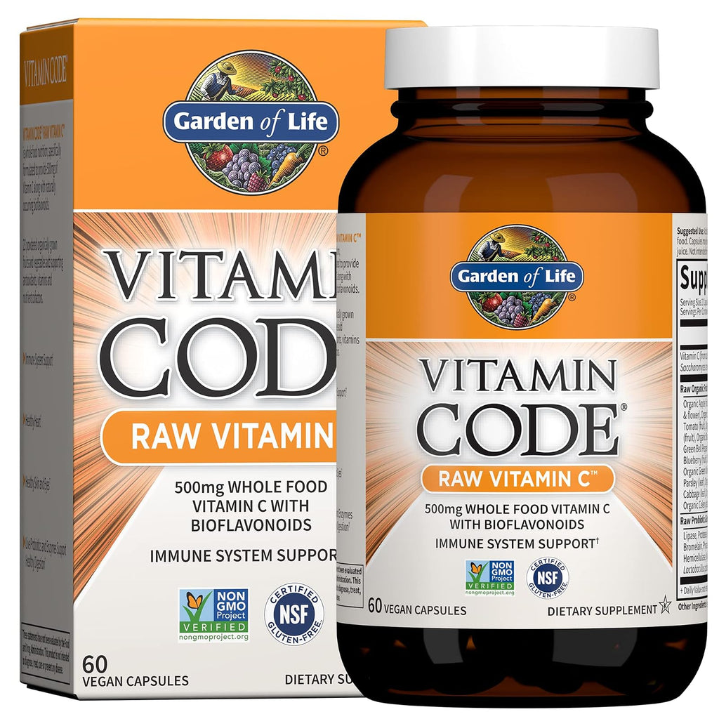 Garden of Life vitamin C capsules