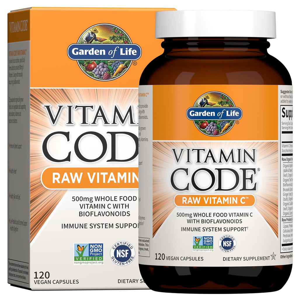 Garden of Life Vitamin C capsules