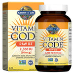 Garden of Life Vitamin D3 capsules
