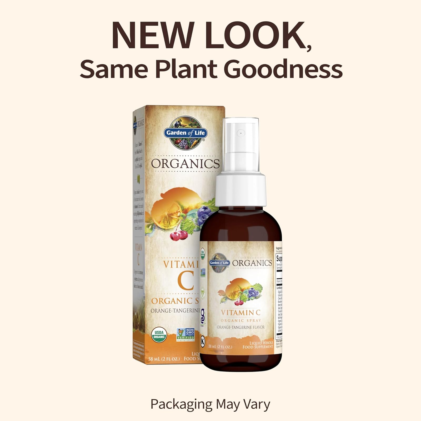 Garden of Life vitamin spray for energy