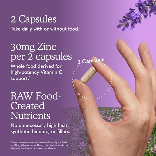 Garden of Life zinc for wellness