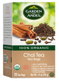 Garden of the Andes chai tea bags