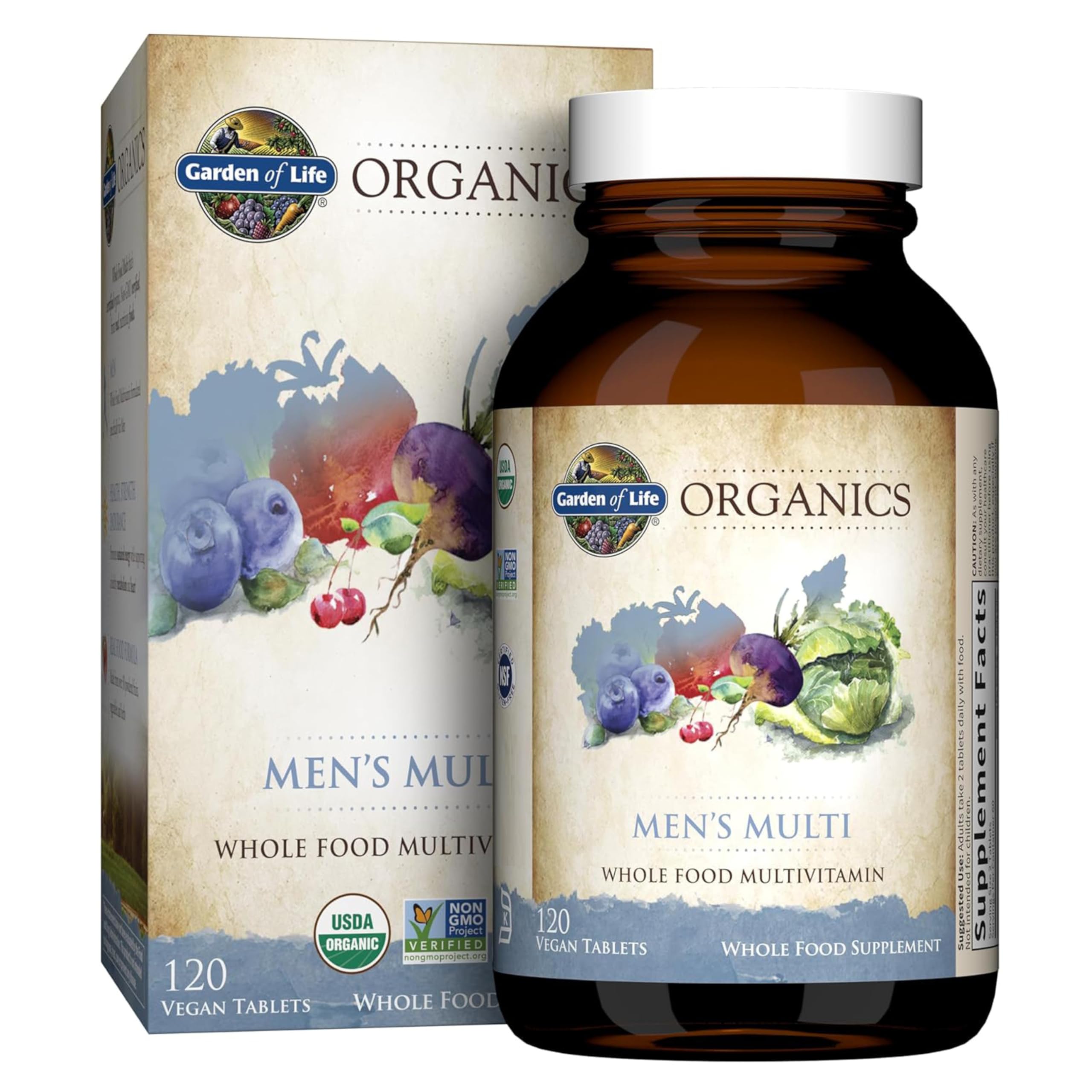 Garden Organics multivitamin for men