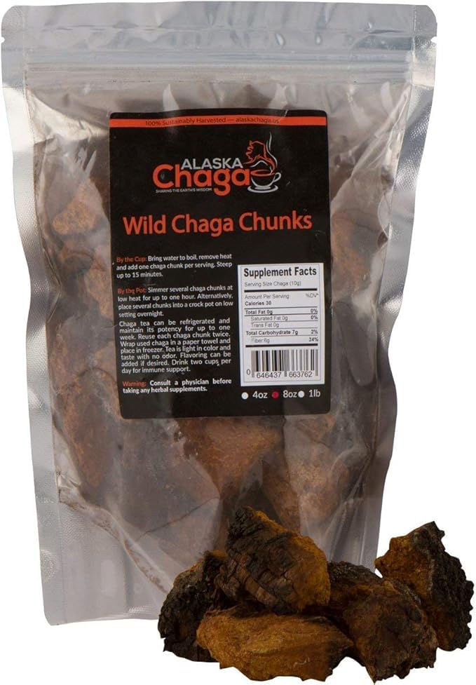 GardenGuru Chaga mushroom antioxidant tea