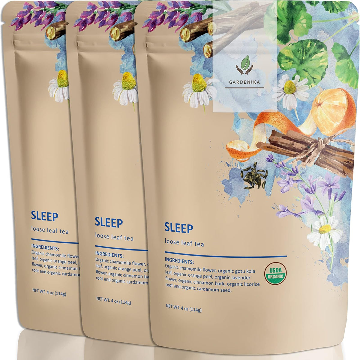 Gardenika organic sleep tea benefits