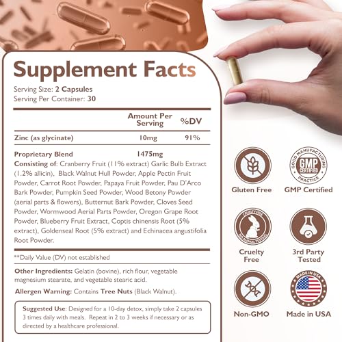 garlic-based supplement for gut health