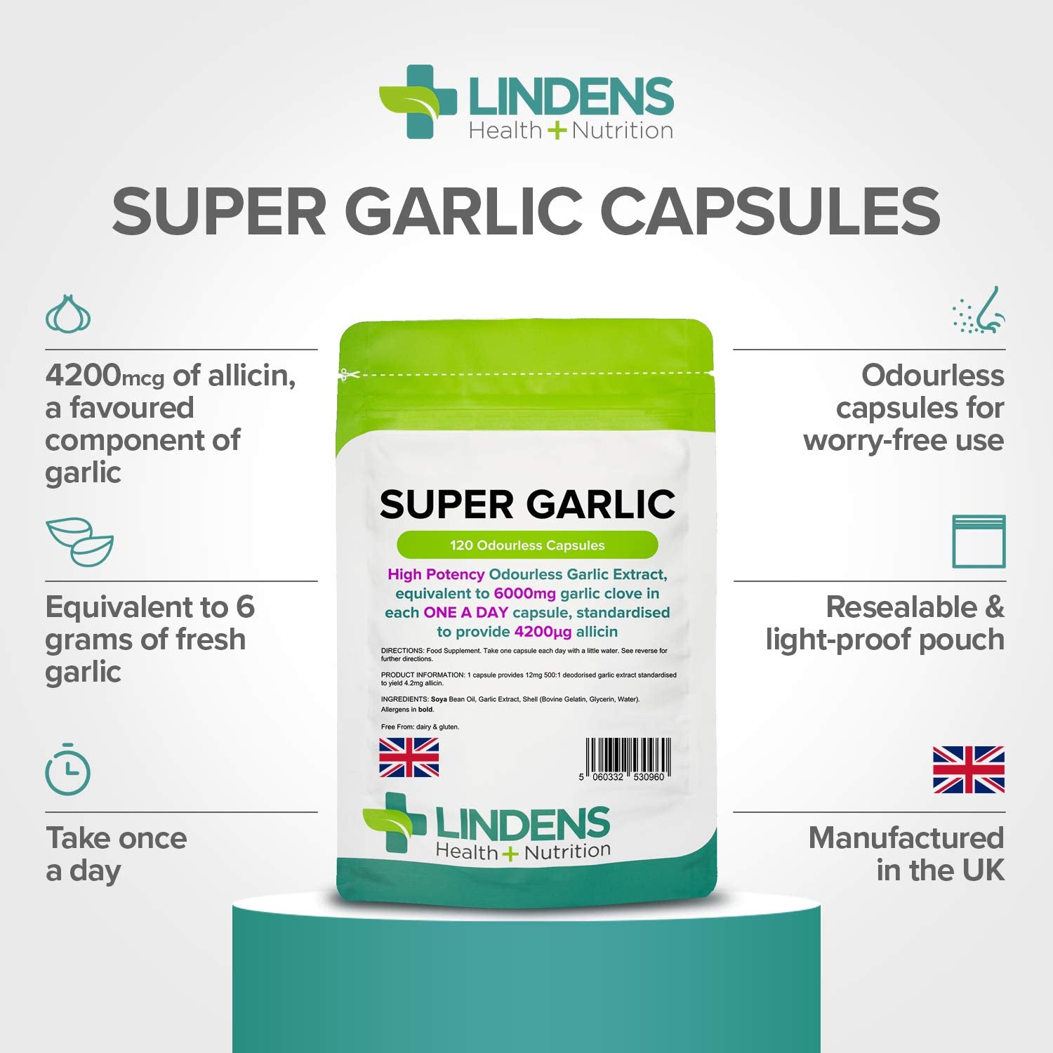 garlic capsules for heart health