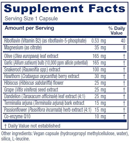 Garlic capsules for heart support