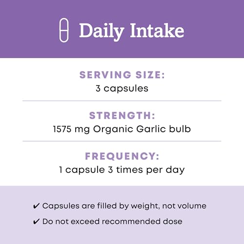 garlic capsules for natural energy