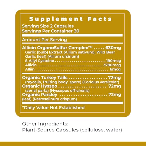 garlic capsules for overall wellness