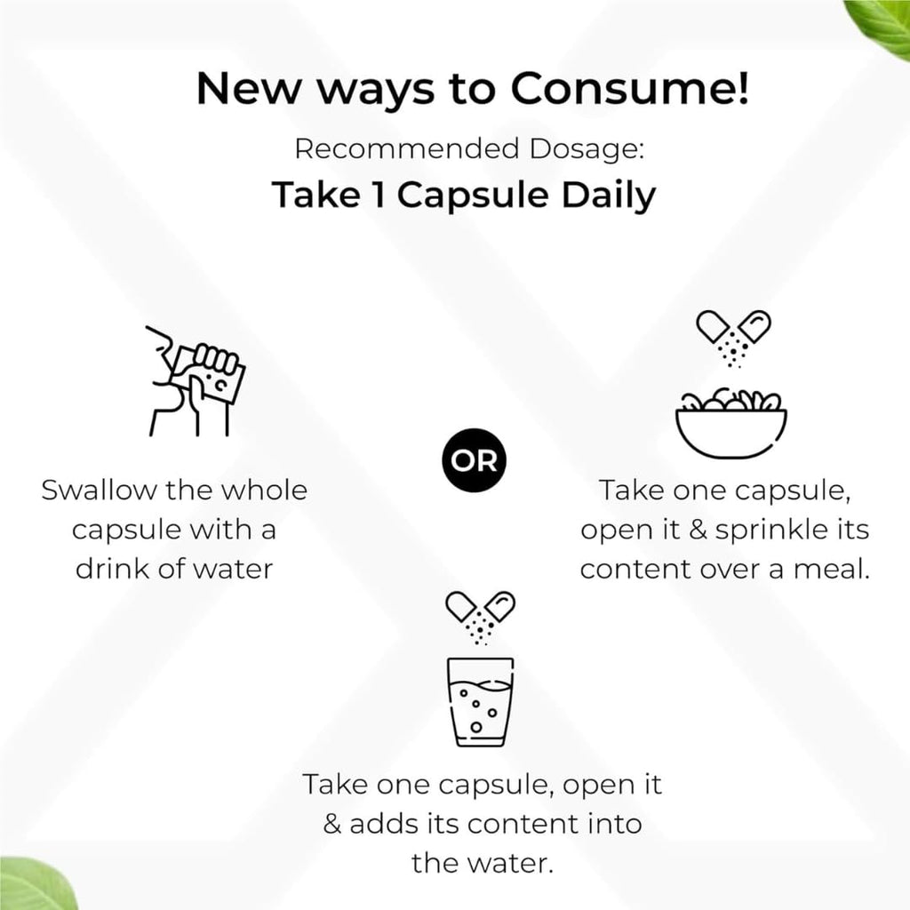 Garlic capsules for overall wellness