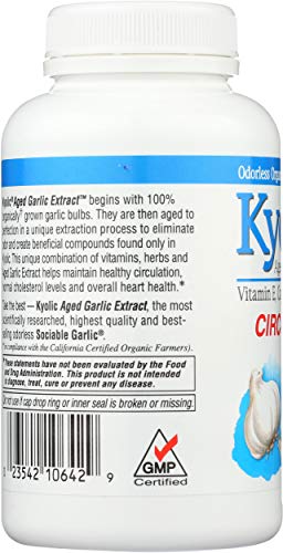 Garlic capsules with added Vitamin E