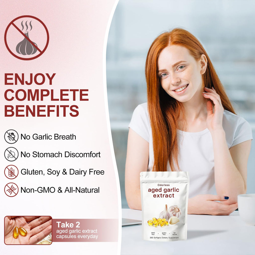 Garlic extract for cholesterol management