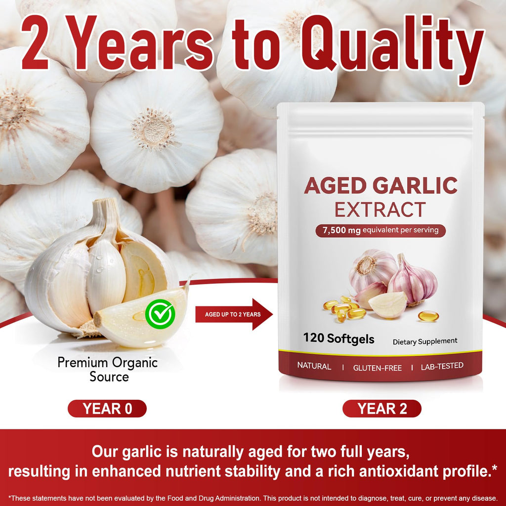 Garlic extract for cholesterol management