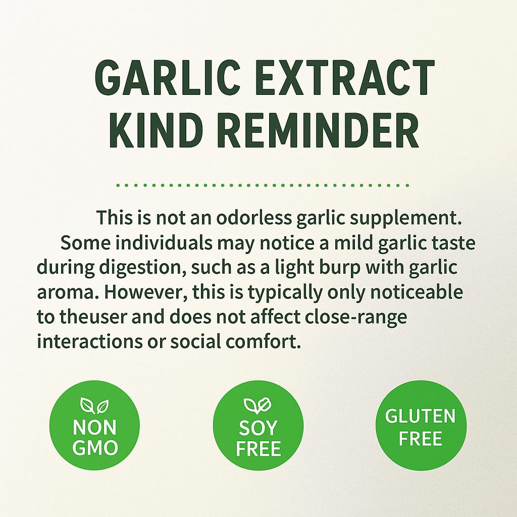 garlic extract for healthy circulation
