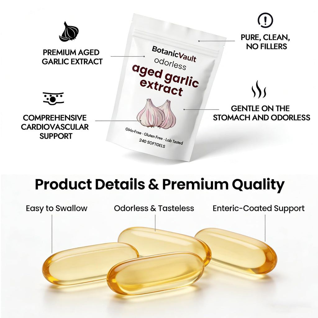 Garlic extract for overall wellness