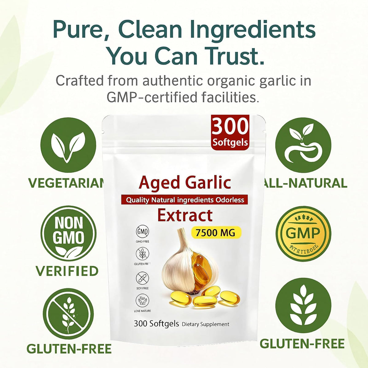garlic extract for overall wellness