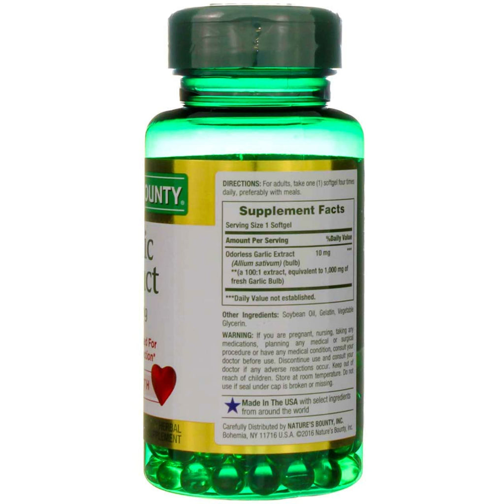 garlic extract for overall wellness