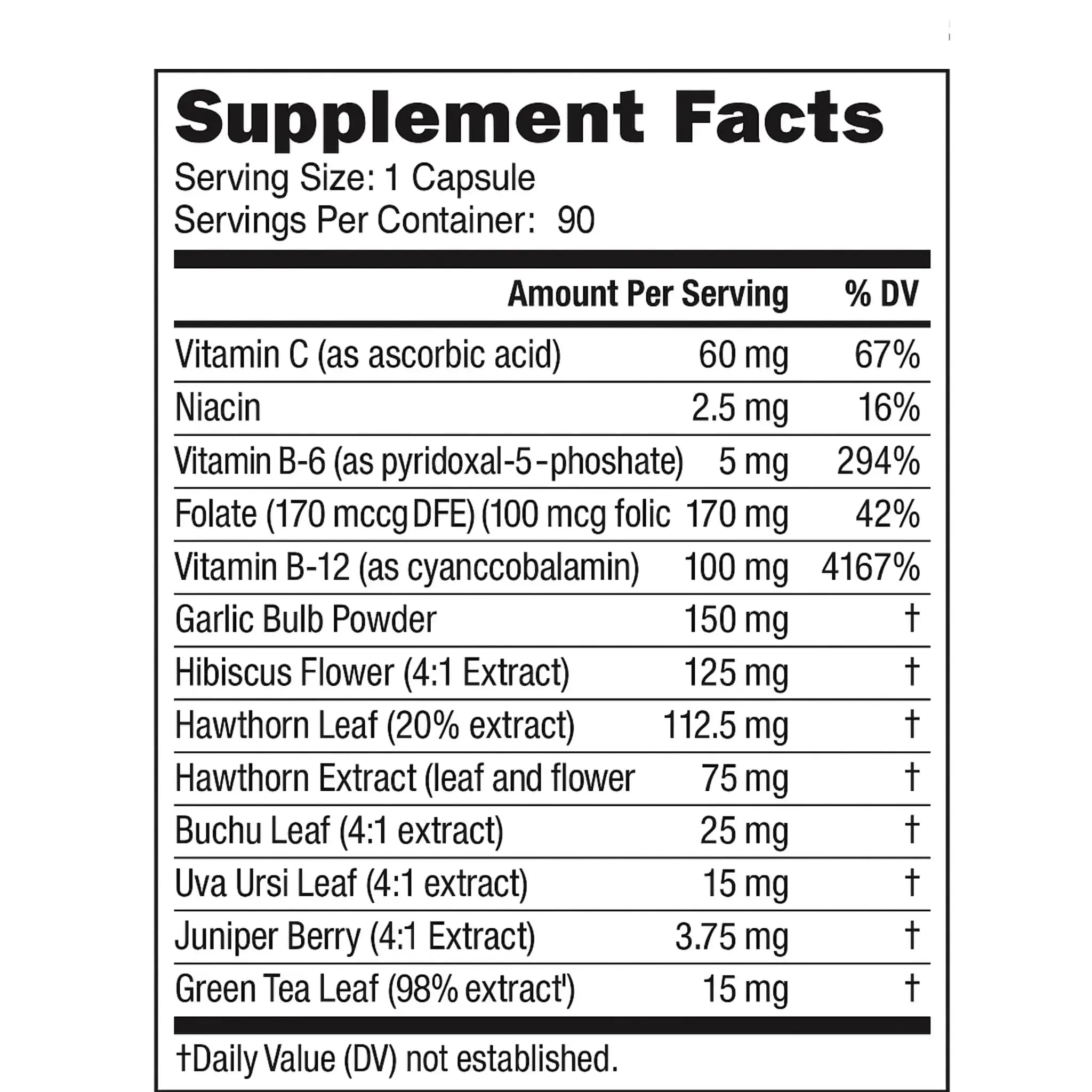 Garlic extract immune support capsules